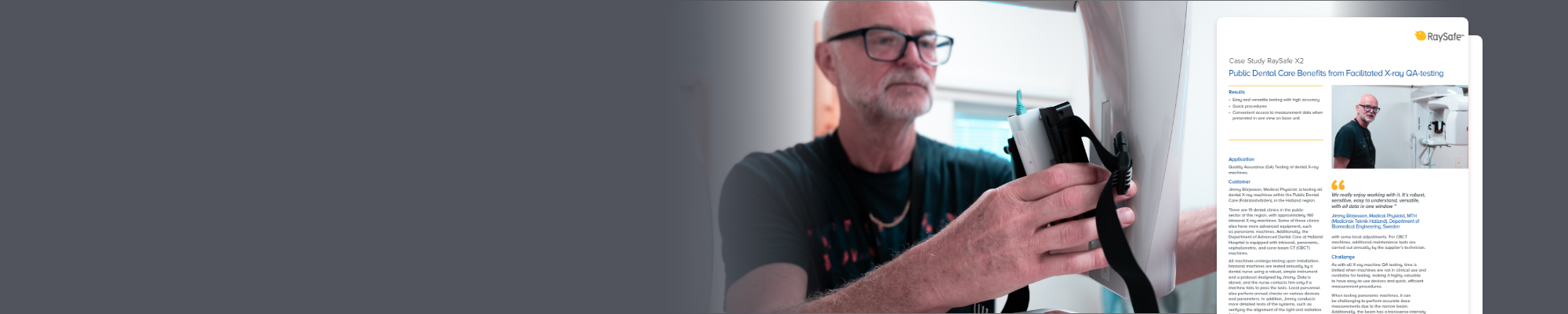 RaySafe - Leader in X-Ray Radiation Dosimetry Management